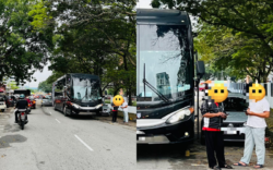 Pemandu bas JDT parkir tepi jalan halang laluan pengguna lain - Kosmo ...