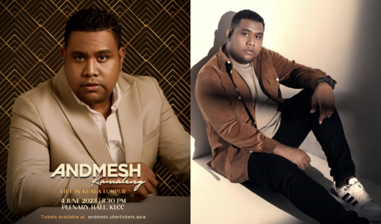 Andmesh Kamaleng tunai impian bikin konsert di Malaysia - Kosmo Digital