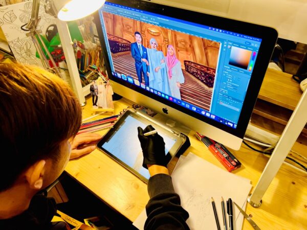 Lukisan minyak digital era baharu seni potret - Kosmo Digital