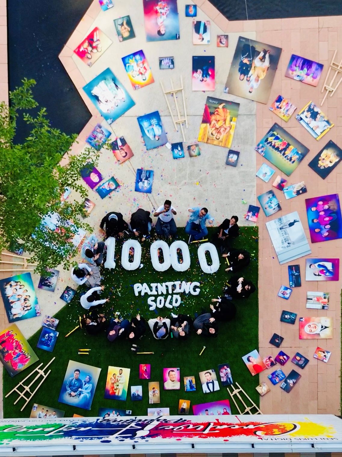 Lukisan minyak digital era baharu seni potret - Kosmo Digital