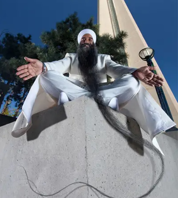 Lelaki Sikh miliki janggut terpanjang di dunia - Kosmo Digital