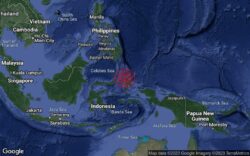 Gempa bumi sederhana gegar Halmahera, Indonesia - Kosmo Digital
