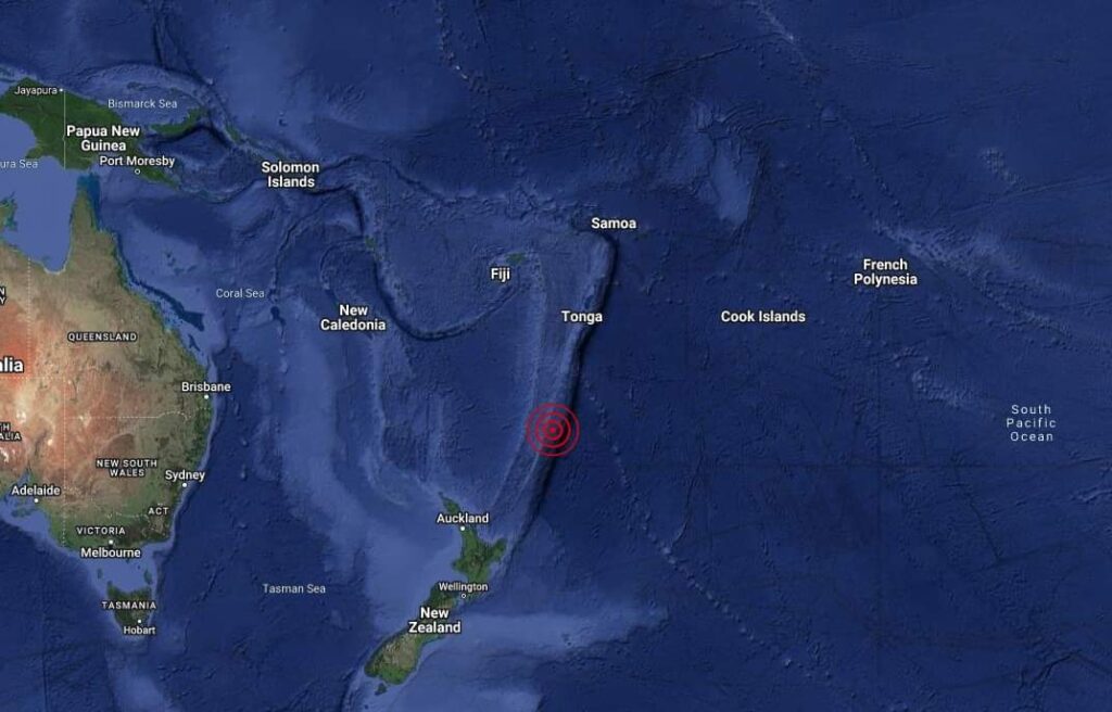 Gempa bumi kuat di Kepulauan Kermadec, New Zealand - Kosmo Digital