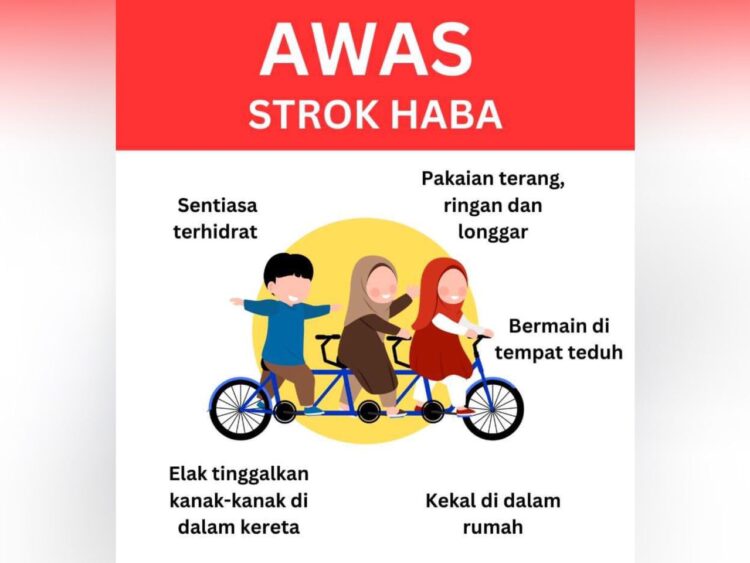 Muka merah,sakit kepala dan muntah tanda strok haba - Kosmo Digital