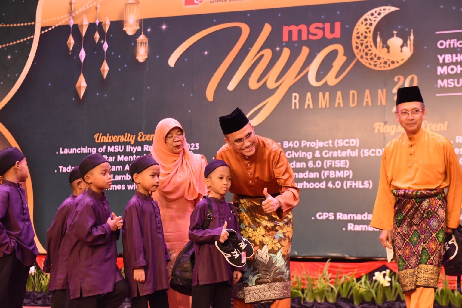 MSU anjur majlis buka puasa bersama 200 anak yatim - Kosmo Digital