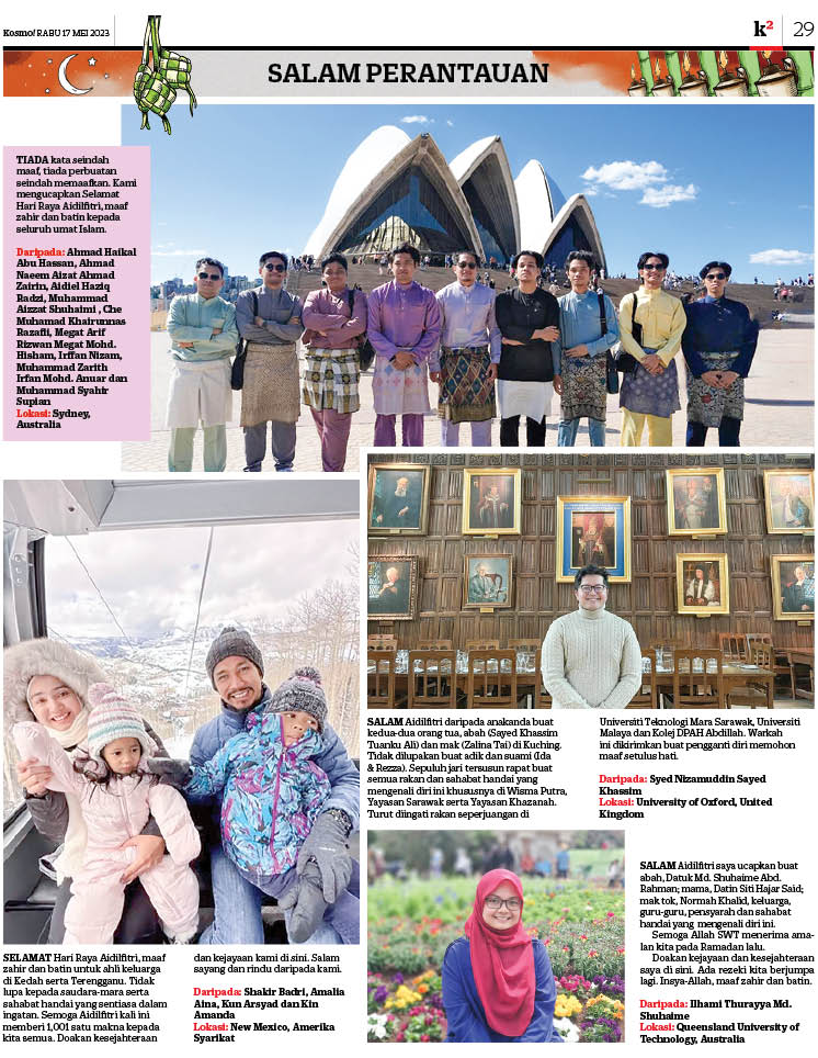 Salam Perantauan 17 Mei - Kosmo Digital