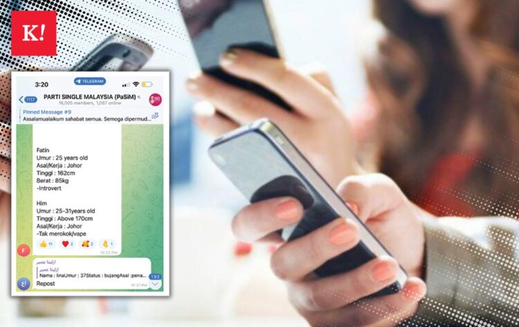 16,000 orang bujang cari pasangan di Telegram - Kosmo Digital
