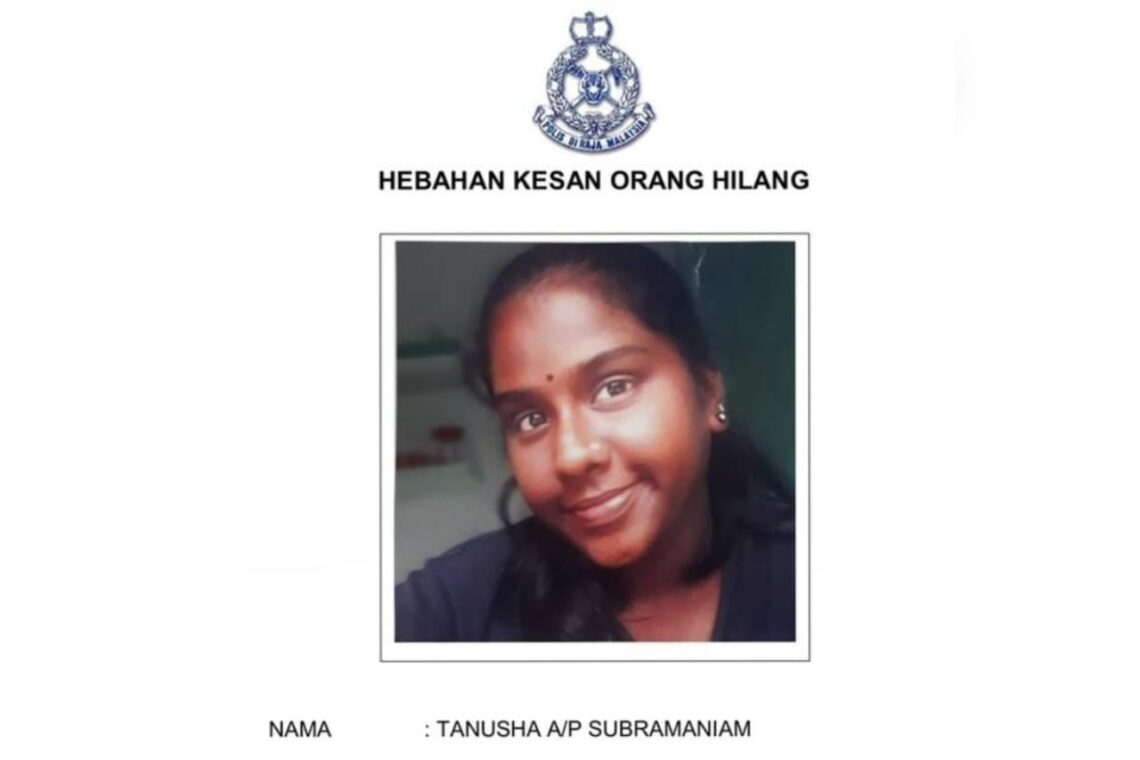 Tanusha hilang sejak 2 Jun dicari - Kosmo Digital