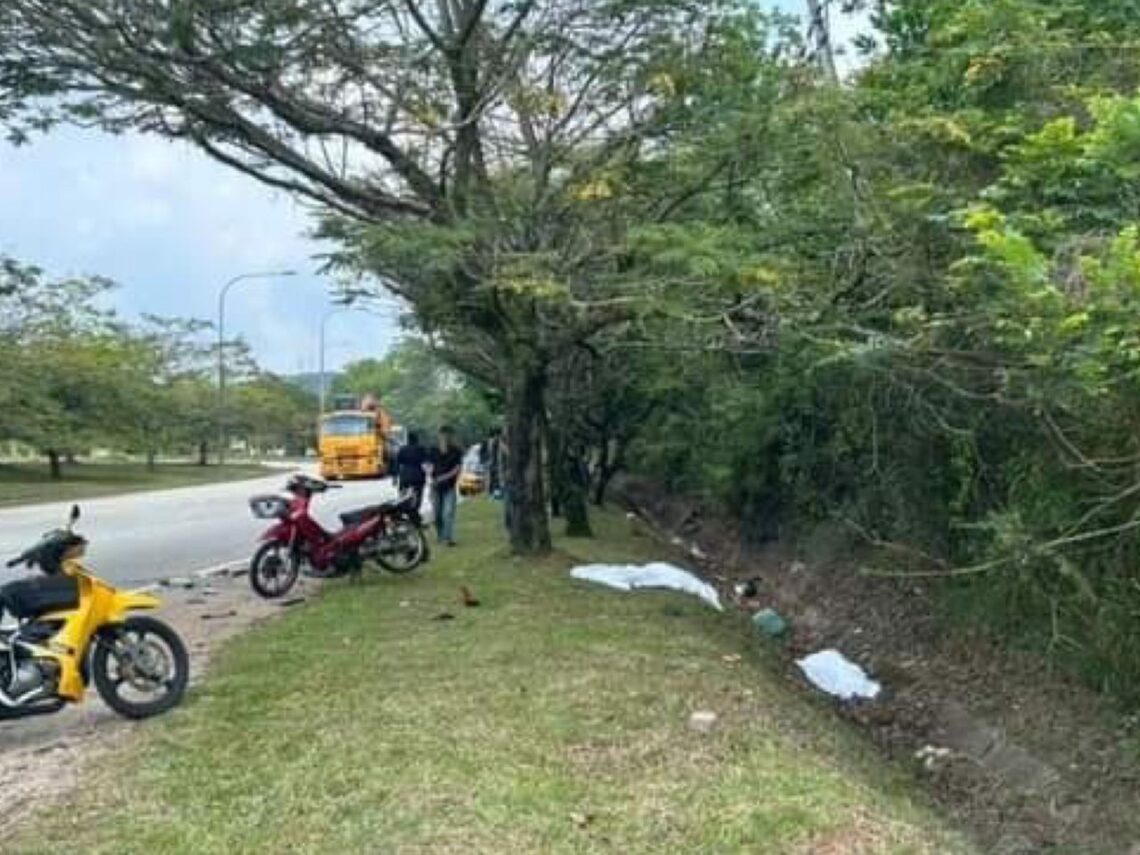 Dua maut seorang cedera parah kemalangan dua motosikal - Kosmo Digital
