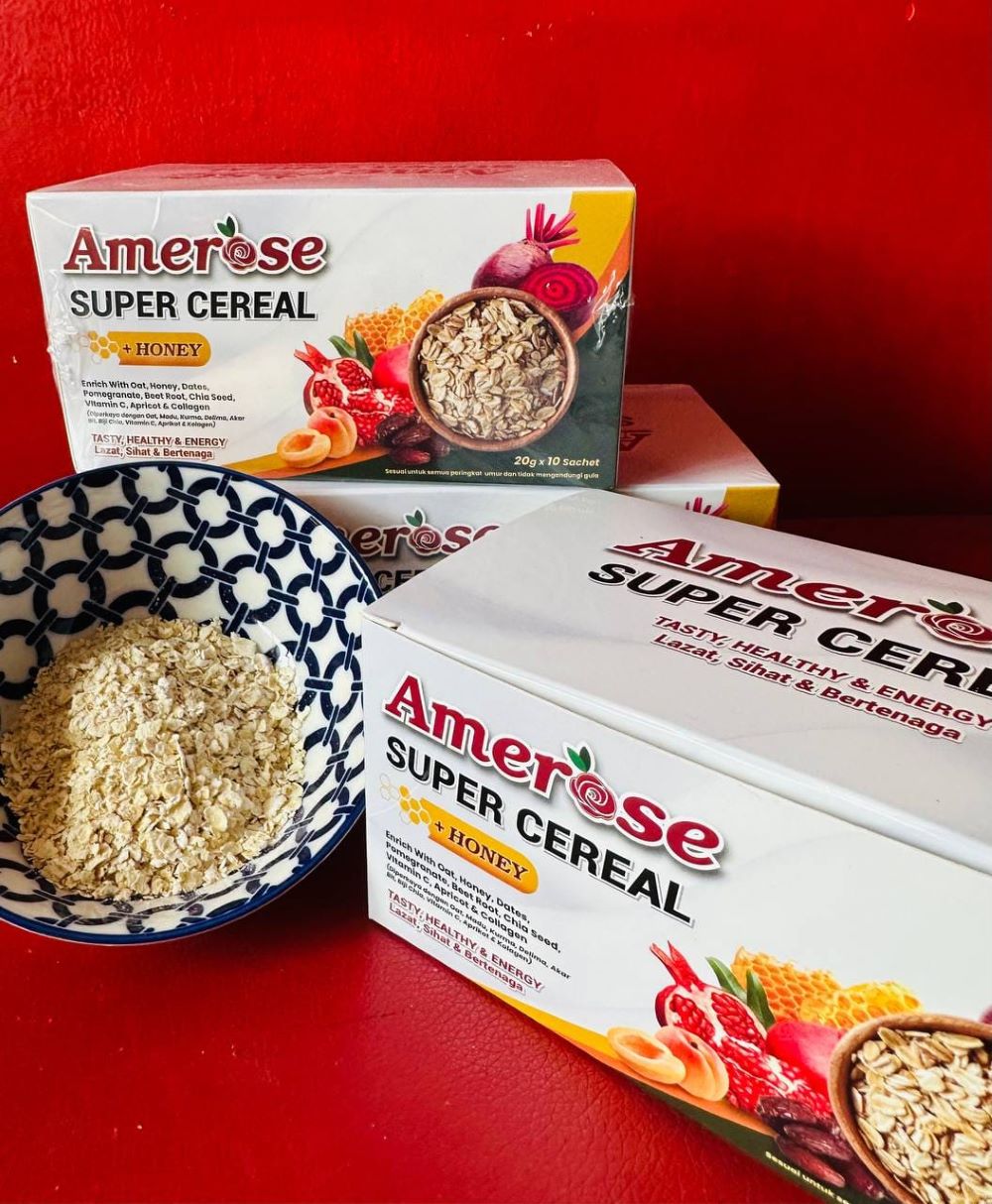 Amerose Super Cereal lengkapi sarapan pagi yang berkhasiat - Kosmo Digital