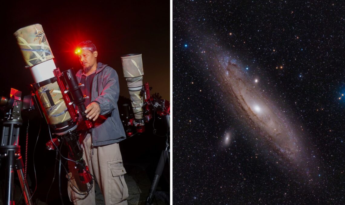 Astrofotografi seni foto rakam imej peristiwa angkasa - Kosmo Digital