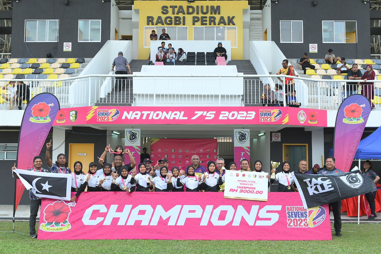 Terengganu pertahan gelaran Kejohanan Ragbi 7s Kebangsaan