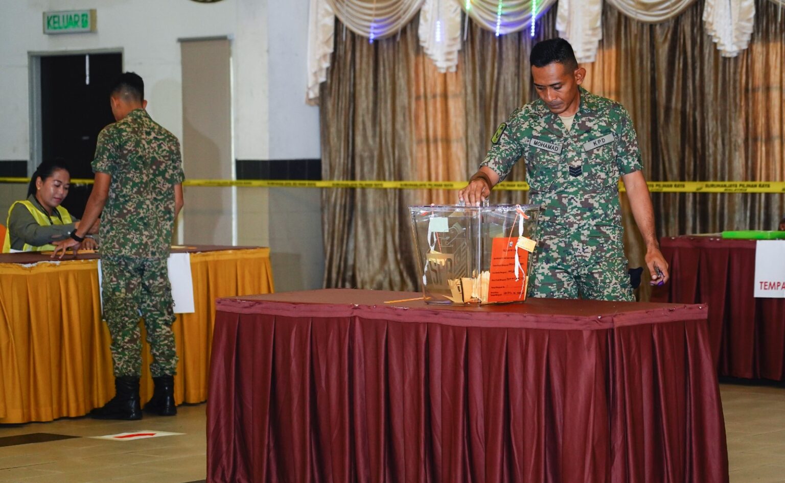 PRN: Lebih 50 peratus anggota ATM selesai undi di DUN Sungai Tua ...