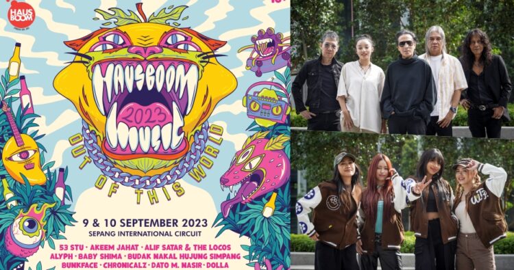 35 artis bakal gegar Hausboom Music 2023 - Kosmo Digital