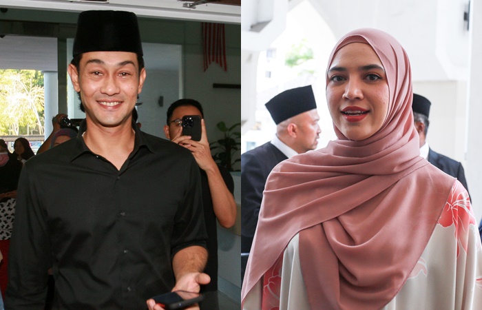 Diana Danielle dan Farid Kamil bercerai talak satu melalui Google Meet ...