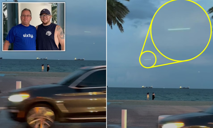 Lelaki rakam UFO lintasi ribut pada kelajuan lebih 3,000 kilometer ...