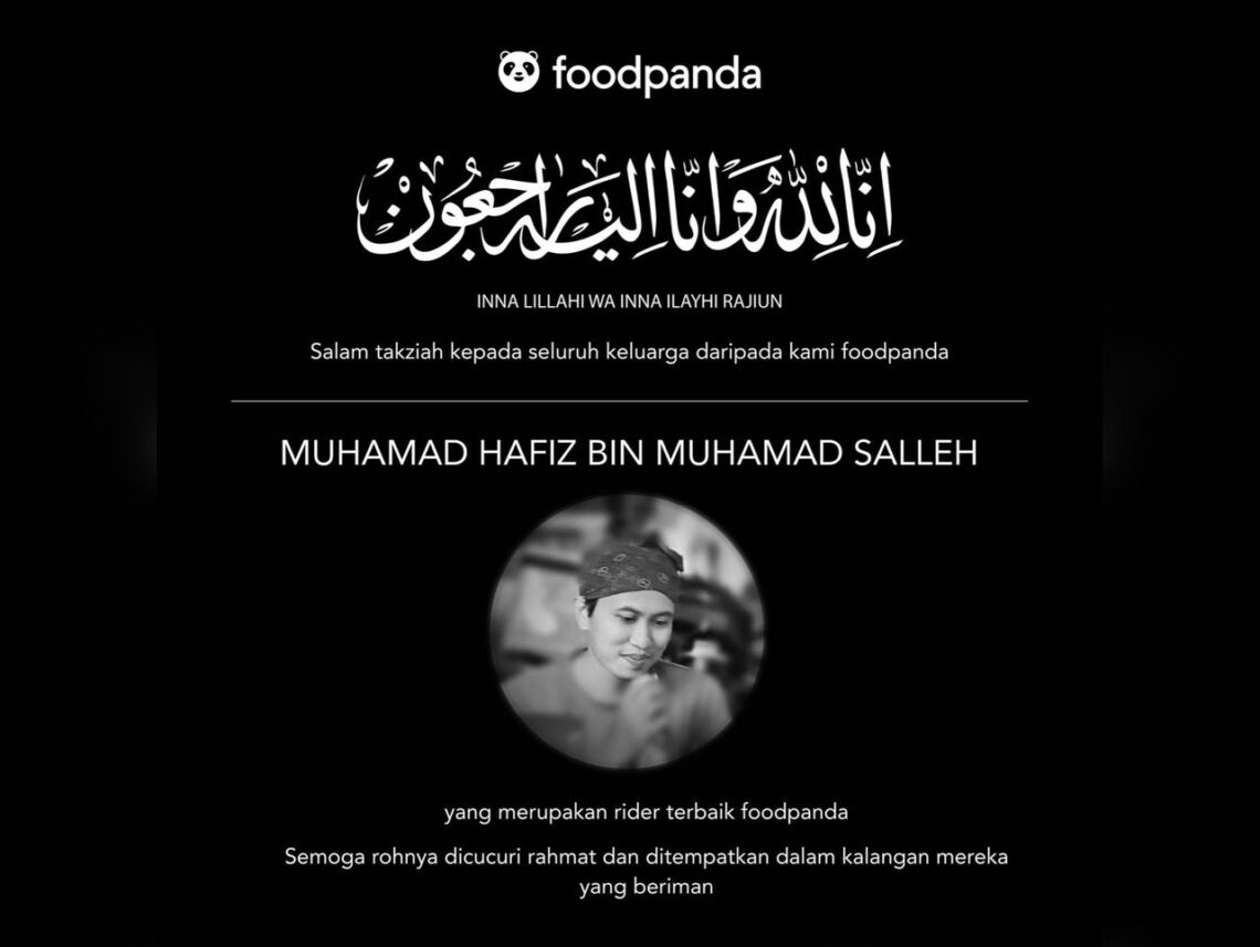 Nahas Elmina: Muhamad Hafiz rider terbaik Foodpanda - Kosmo Digital