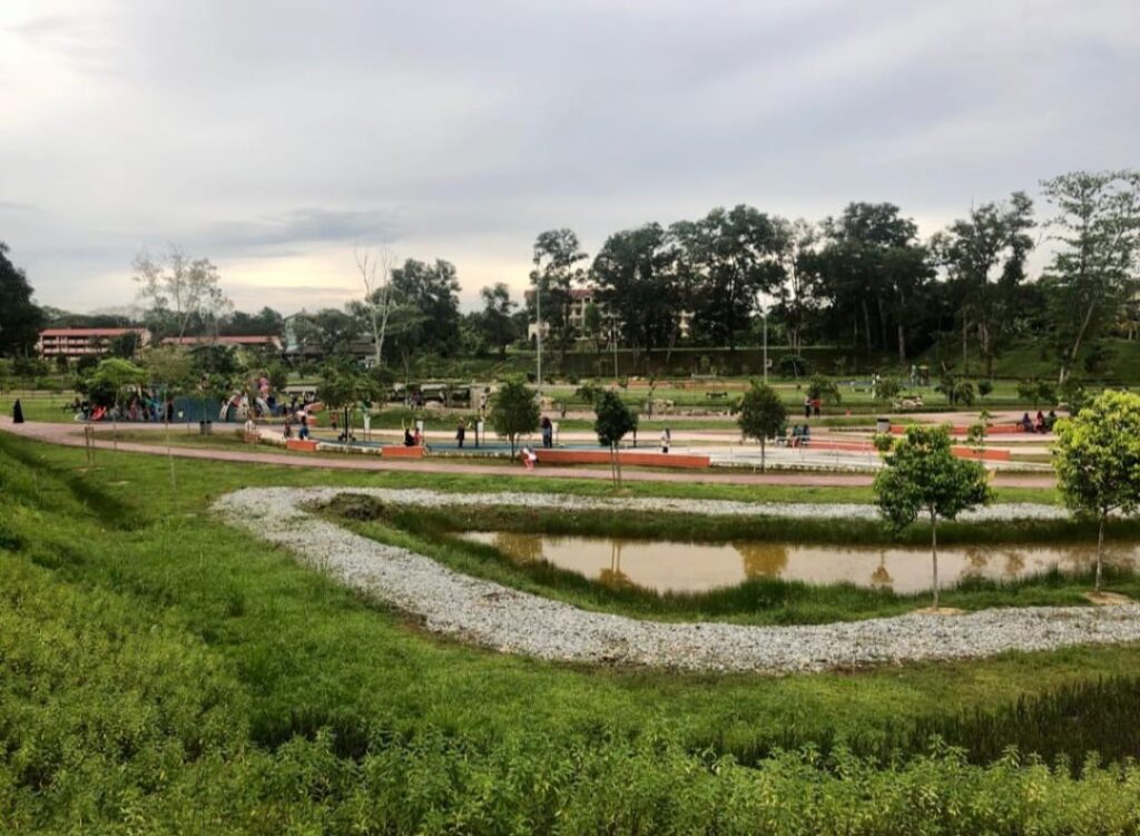 Taman Persekutuan Bukit Kiara, taman-taman awam teras penghjiauan ...