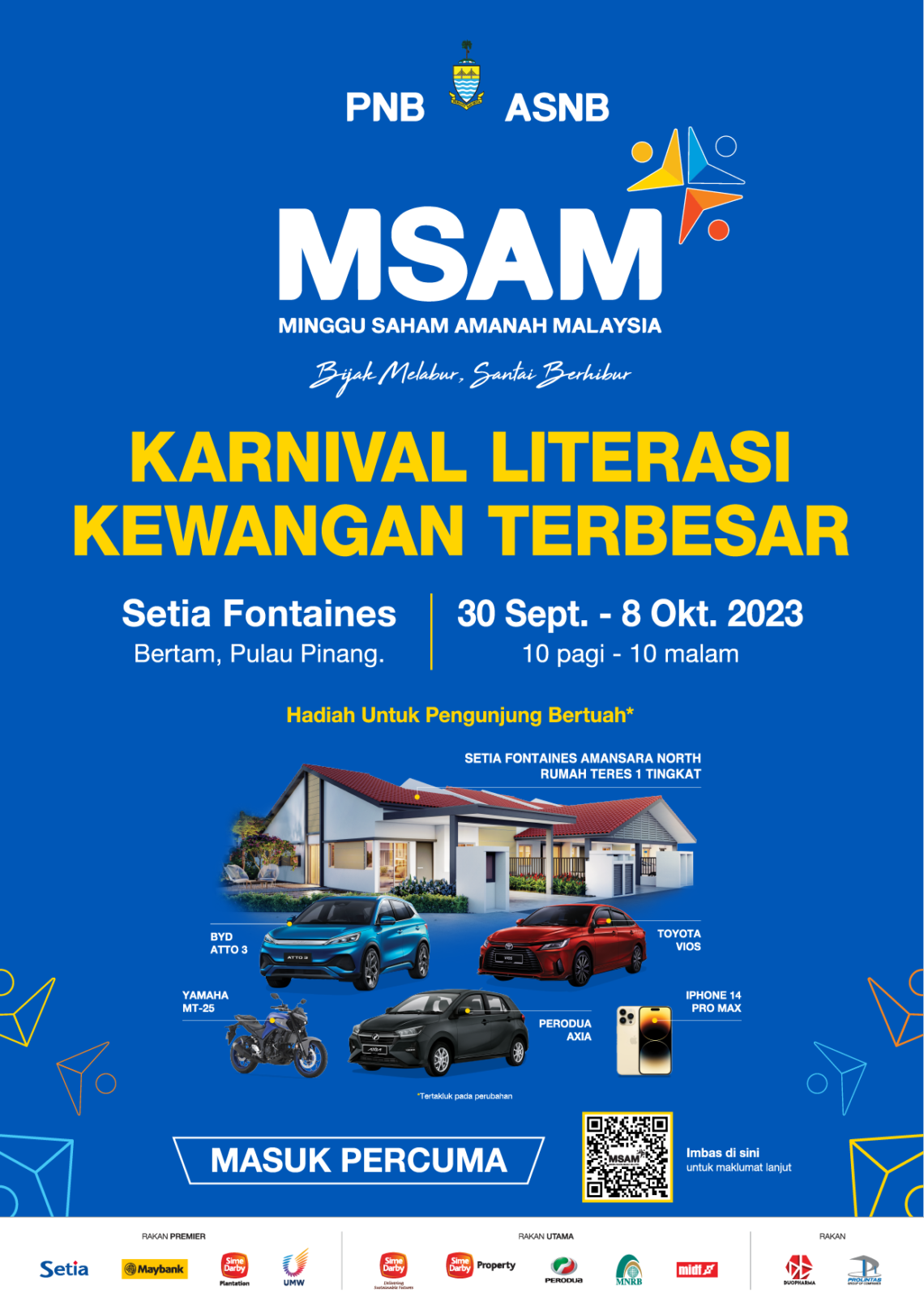 Minggu Saham Amanah Malaysia (MSAM) 2023 kembali lagi - Kosmo Digital