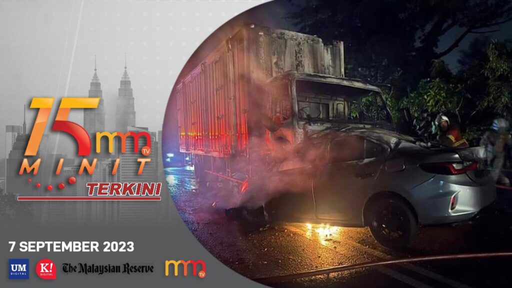 Dua rentung selepas kereta bertembung lori kontena - Kosmo Digital