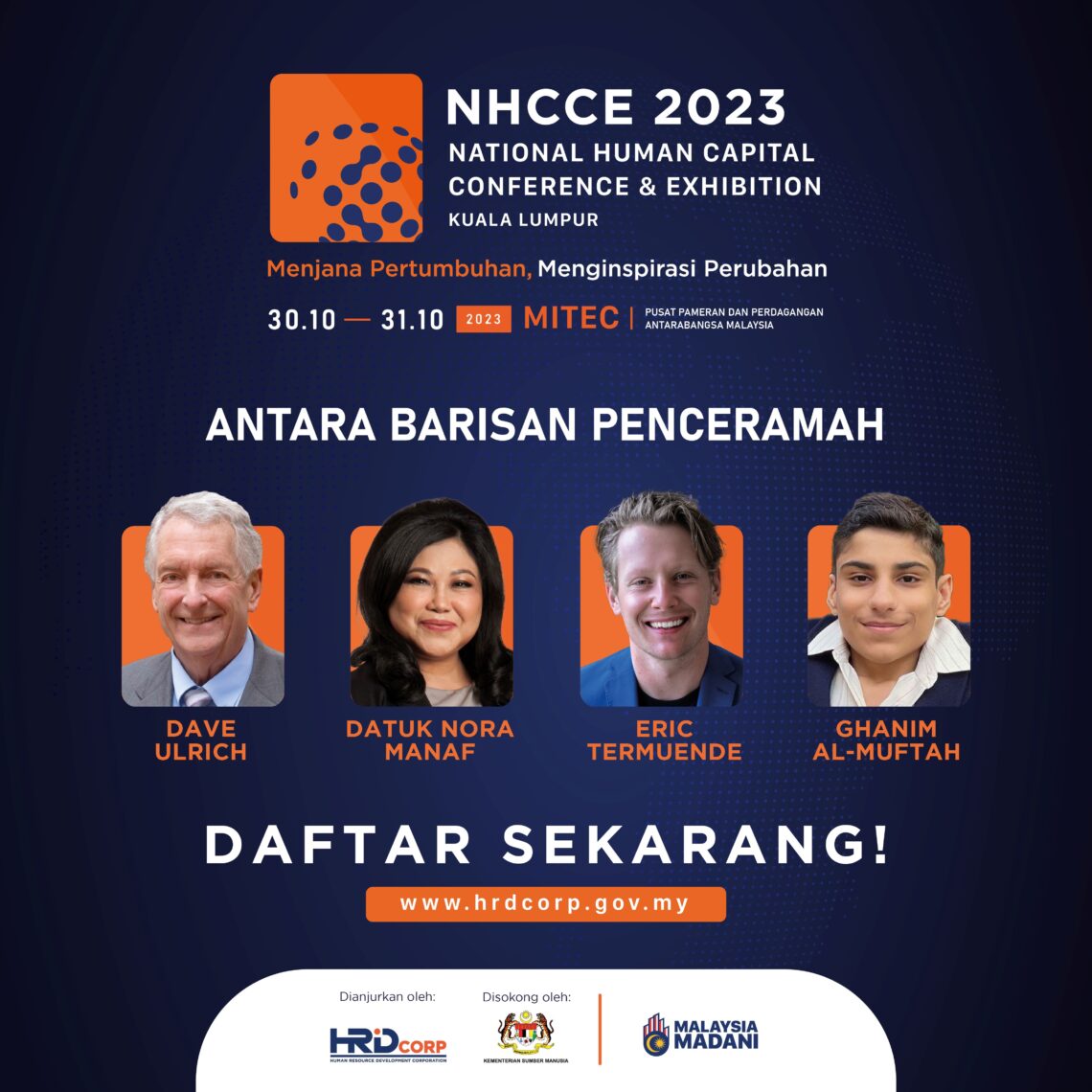 NHCCE 2023 platform utama tangani cabaran modal insan - Kosmo Digital