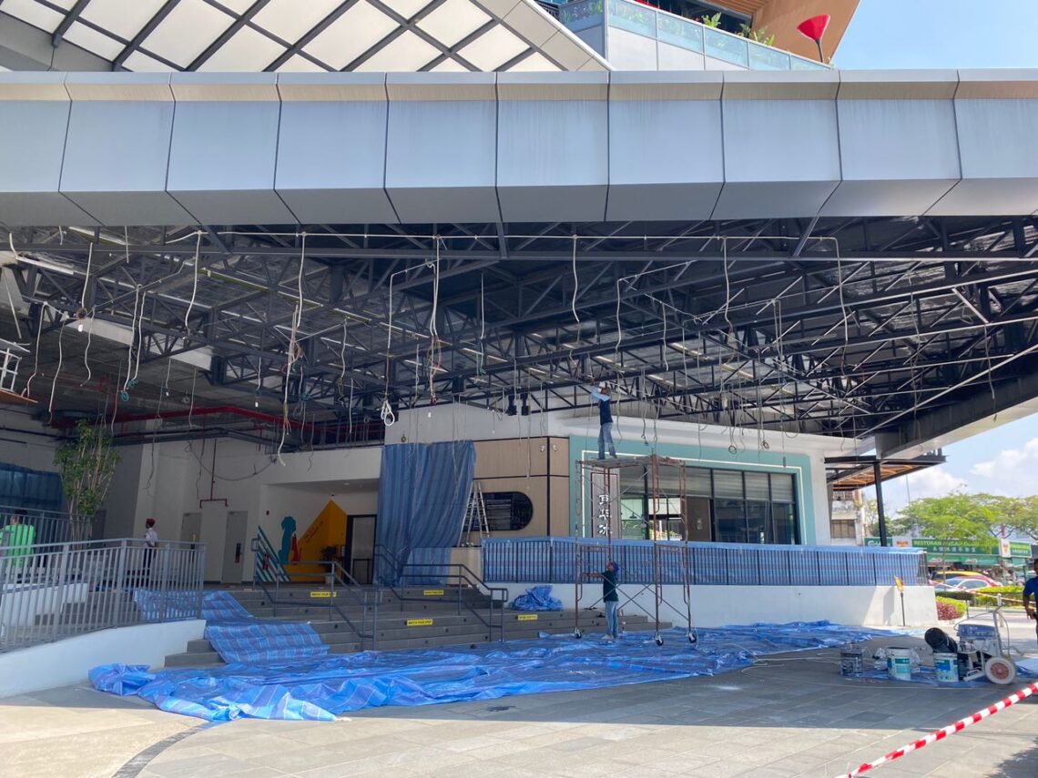 Megah Rise Mall buka seperti biasa, runtuhan siling dibaiki - Media Mulia