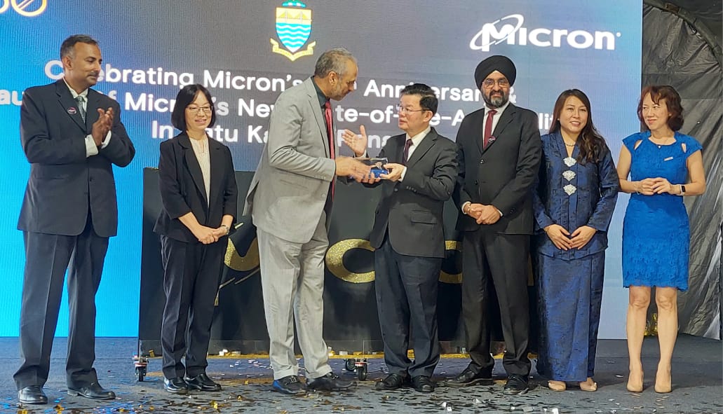 Micron tingkat operasi menerusi pembinaan kilang baharu di Batu Kawan ...