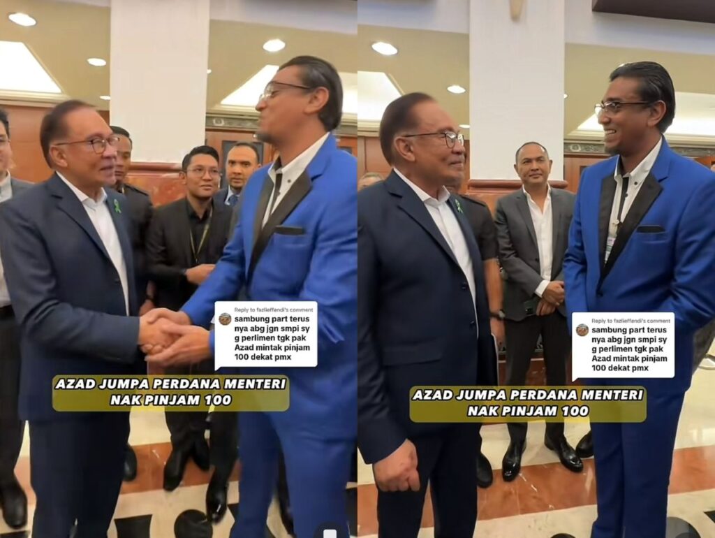 PM cuba seluk poket bila Pak Azad bergurau pinjam RM100 - Kosmo Digital