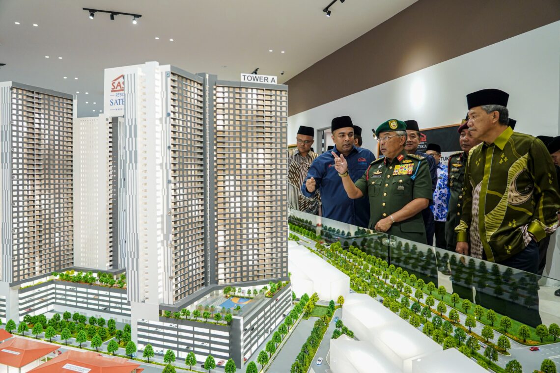 Agong berkenan rasmi projek rumah SASar ATM - Kosmo Digital