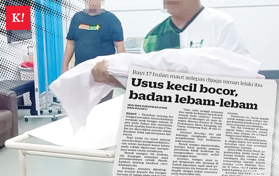 Suspek dera bayi sampai usus bocor lari ke Kelantan - Kosmo Digital