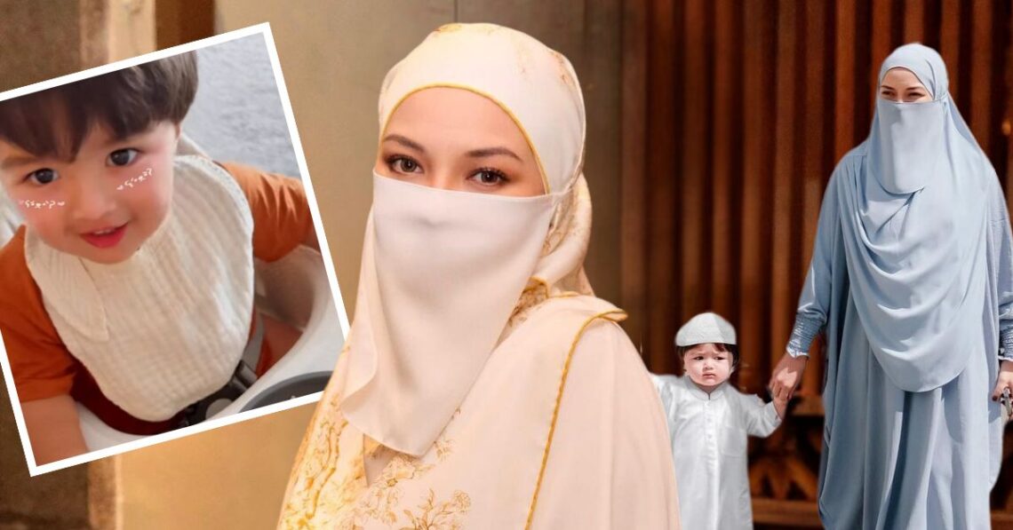 Anak sulung Neelofa boleh sebut huruf bahasa Arab - Kosmo Digital