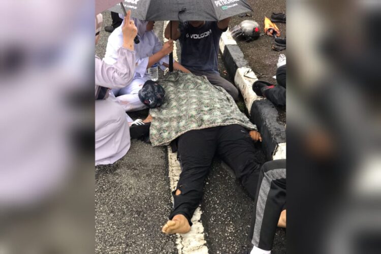 Calon SPM maut dilanggar, pemandu kereta tak puas hati bunyi ekzos ...