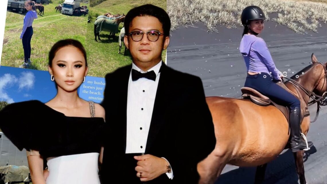 Suami Intan Najuwa 'angkut' dua trak kuda di New Zealand - Kosmo Digital