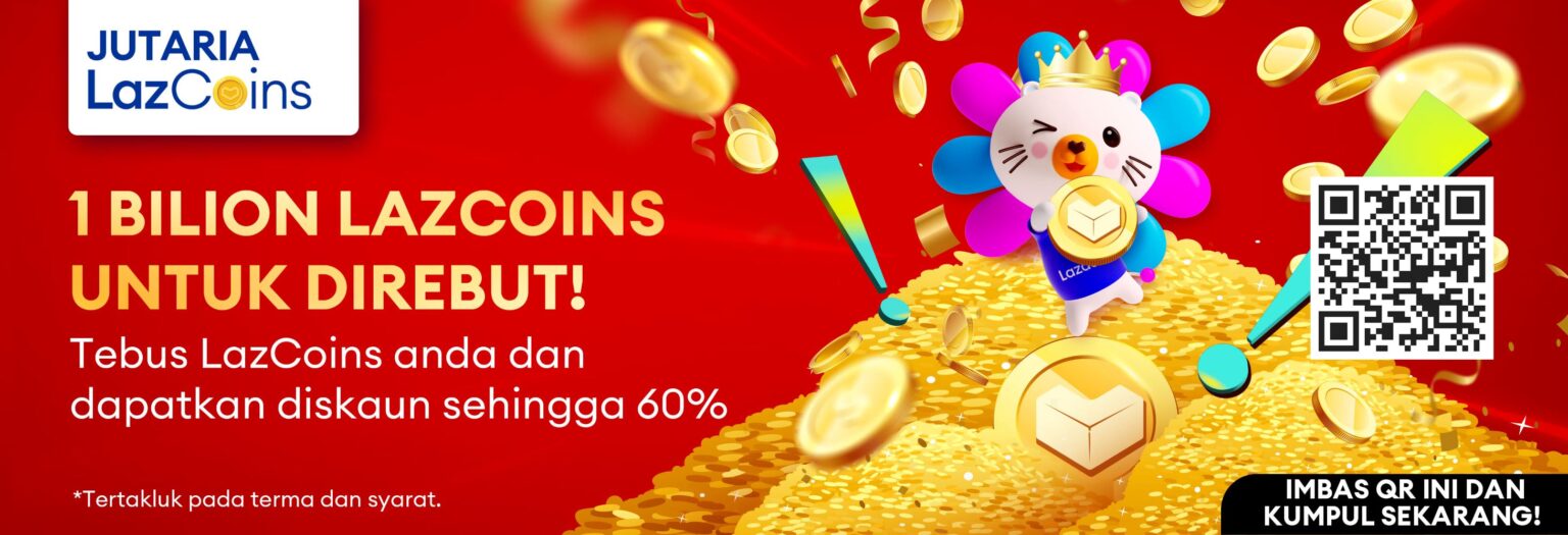 1 bilion LazCoins untuk rakyat Malaysia - Kosmo Digital