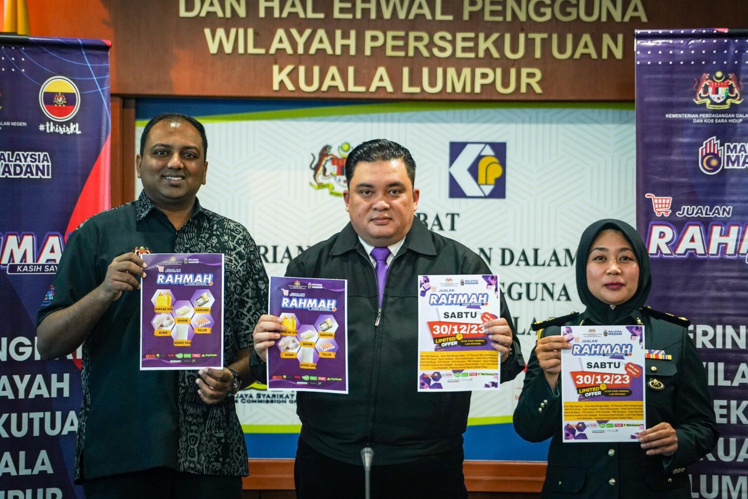 Program Jualan Rahmah Sayang jual beras, minyak masak murah - Kosmo Digital