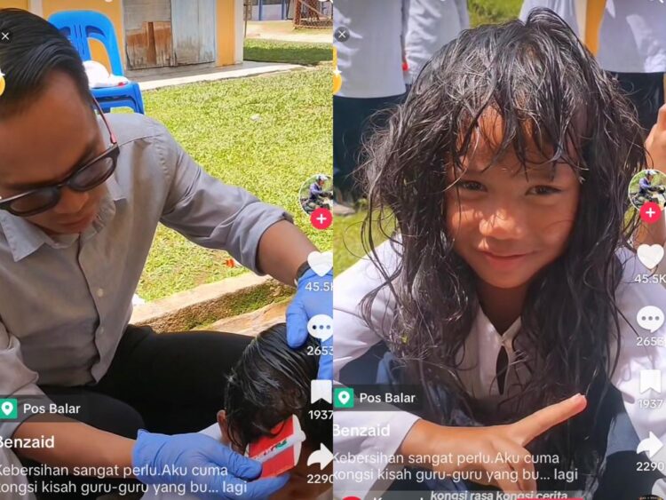 [VIDEO] Guru gotong-royong bersih kutu kepala murid-murid - Kosmo Digital