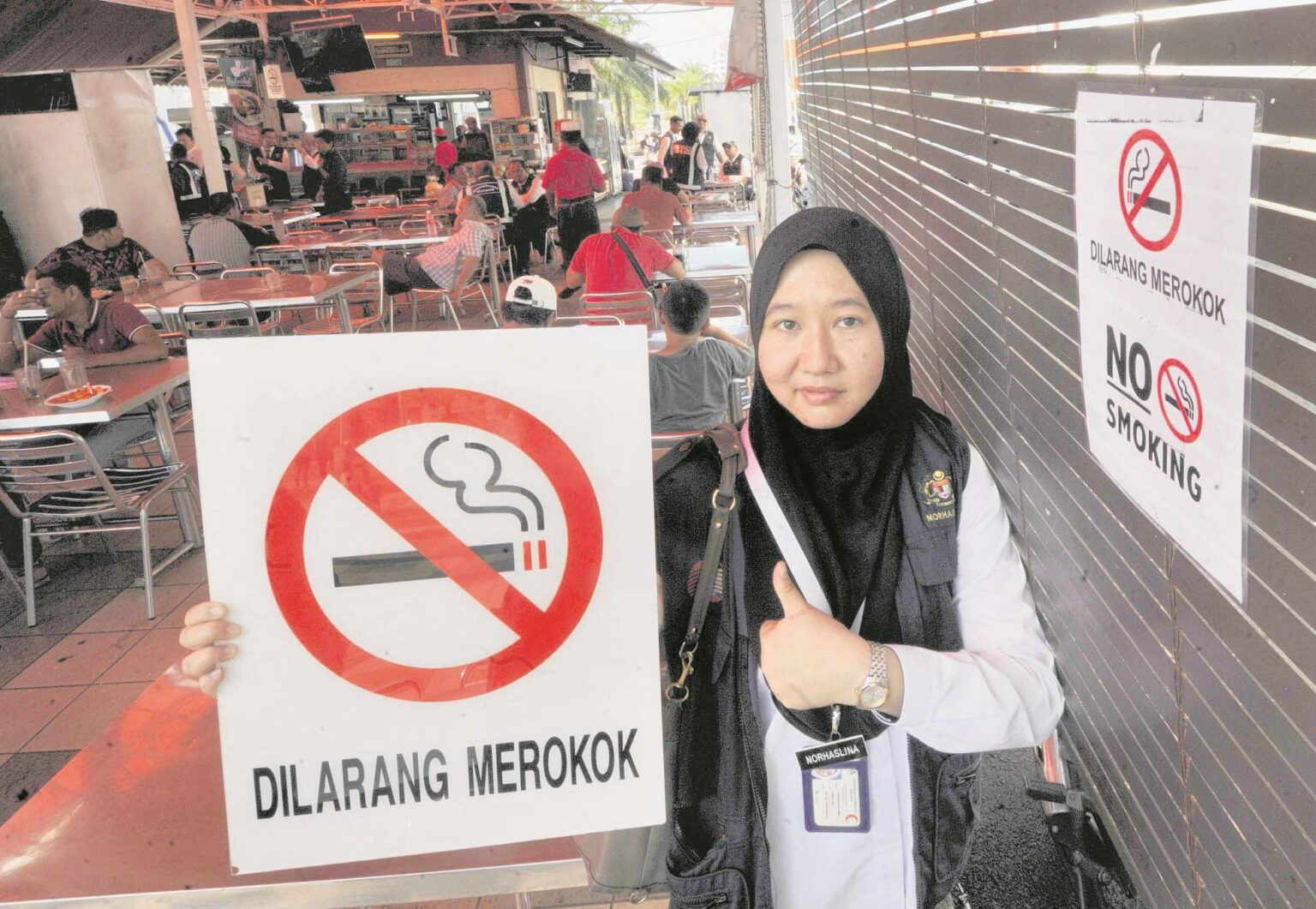 Merokoklah di rumah bukan kedai makan - Kosmo Digital