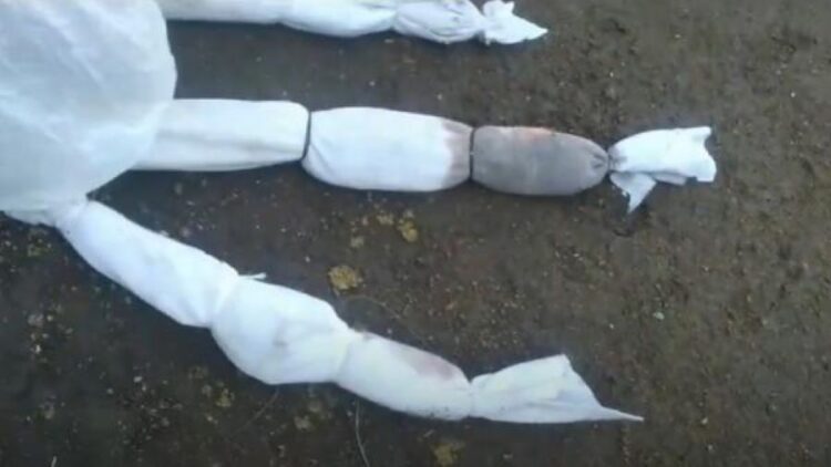 Penduduk kampung gempar jumpa pocong kecil