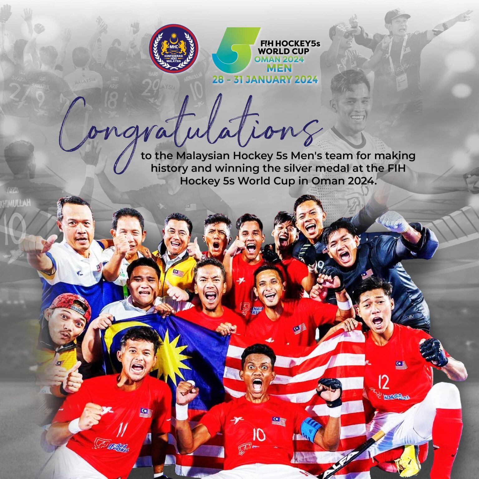 Piala Dunia Hoki 5s: Malaysia muncul naib juara