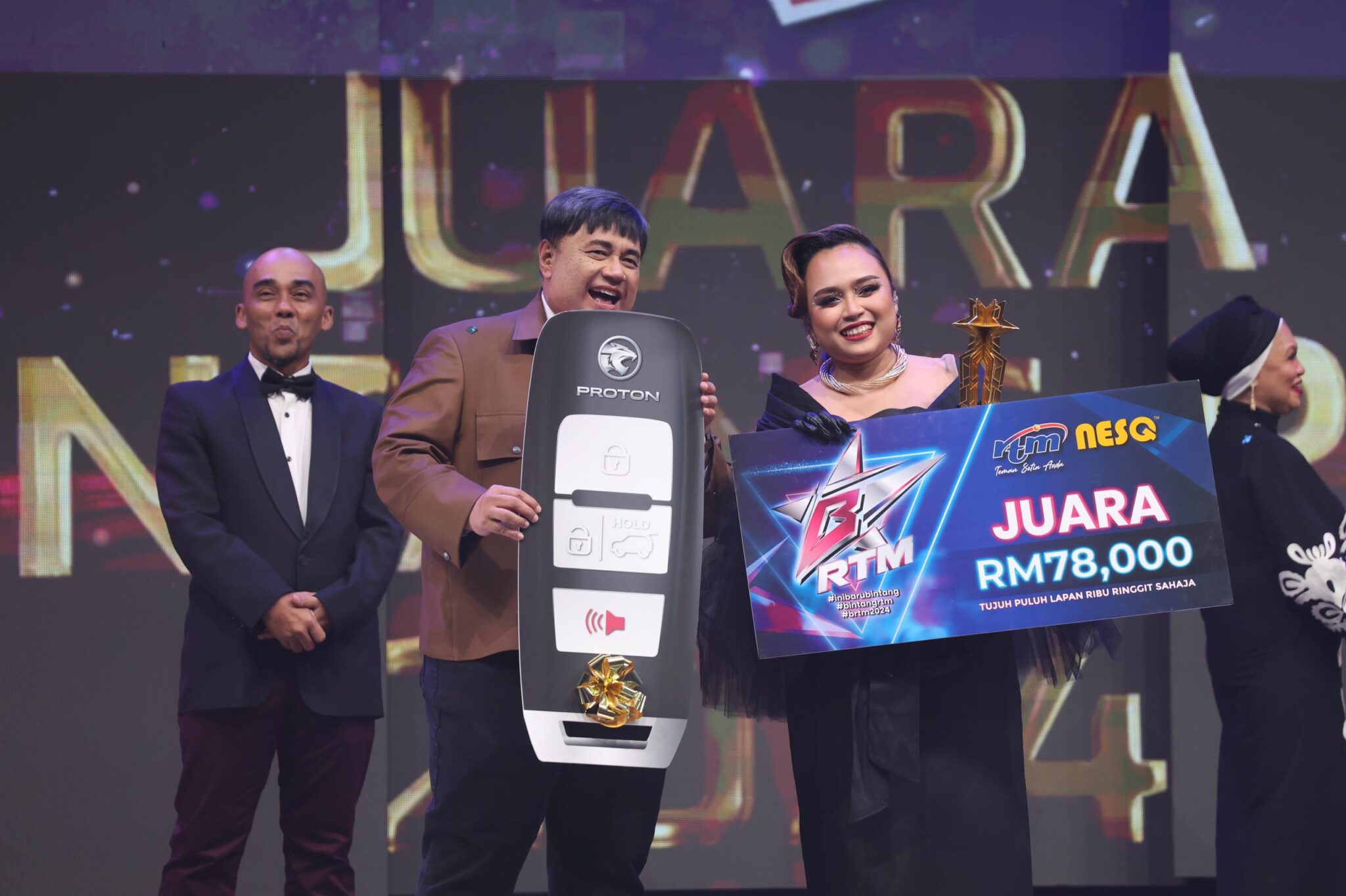 Juara Bintang RTM 2024 milik Roxy Ixzy - Kosmo Digital