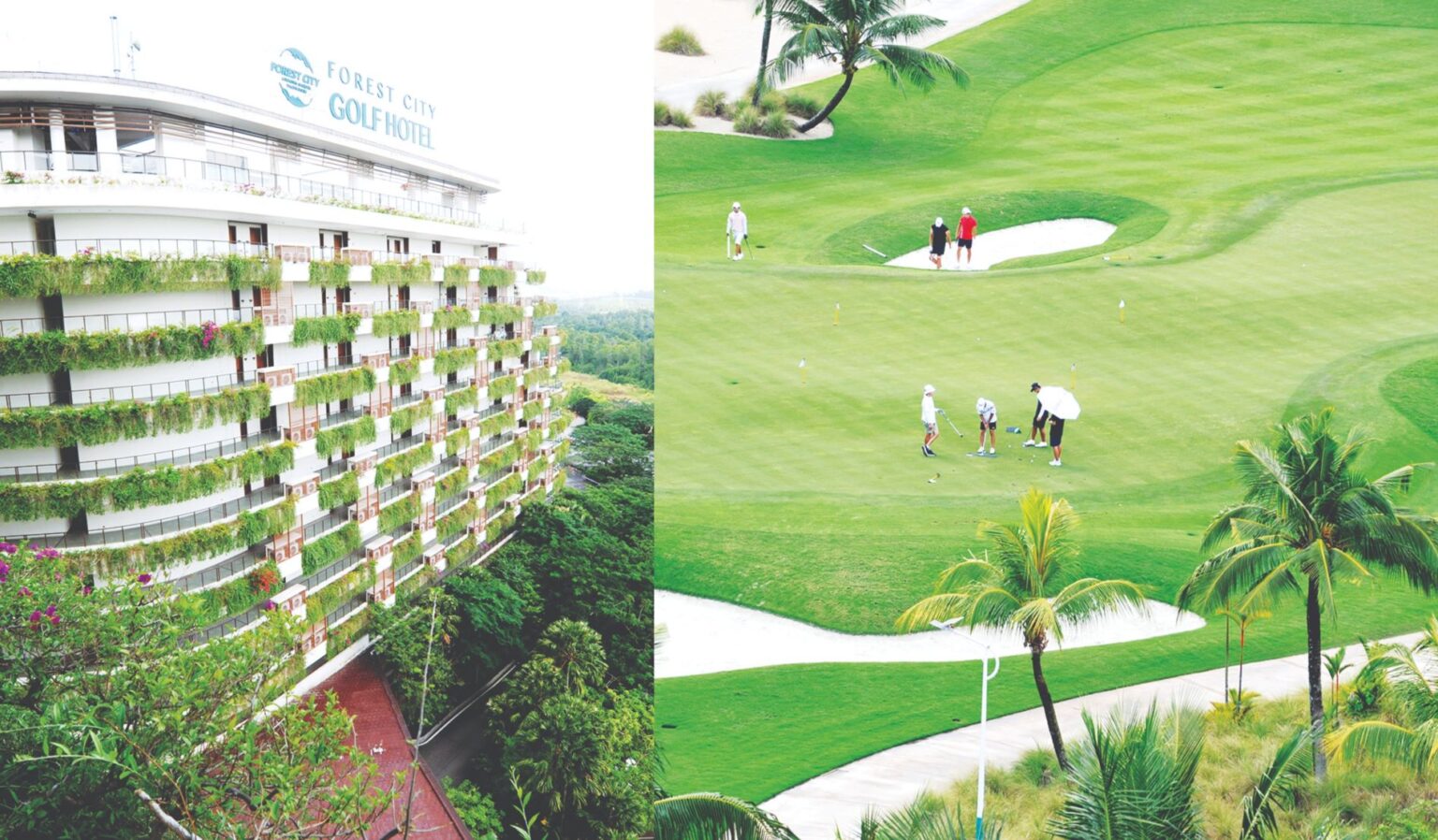 Percutian menakjubkan Forest City Golf Resort - Kosmo Digital