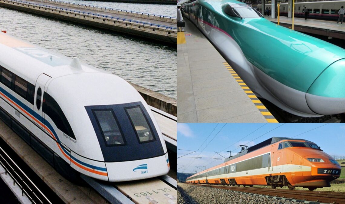 5 kereta api terlaju di dunia - Kosmo Digital