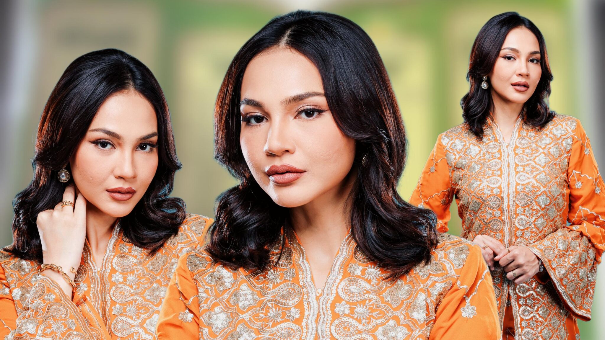 Nadia Brian siapkan 20 pasang baju raya - Kosmo Digital
