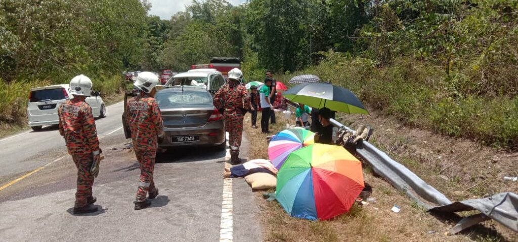 Dua maut, lapan cedera nahas dua kenderaan - Kosmo Digital