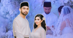 Sekali lafaz, Afifah Nasir sah bergelar isteri Syed Hariz - Kosmo Digital