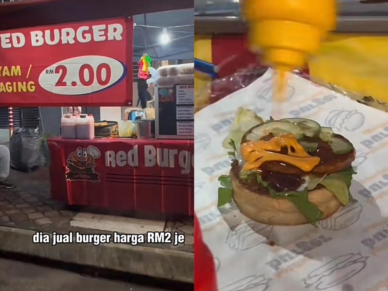 [VIDEO] Jual burger harga marhaen dapat pujian - Kosmo Digital