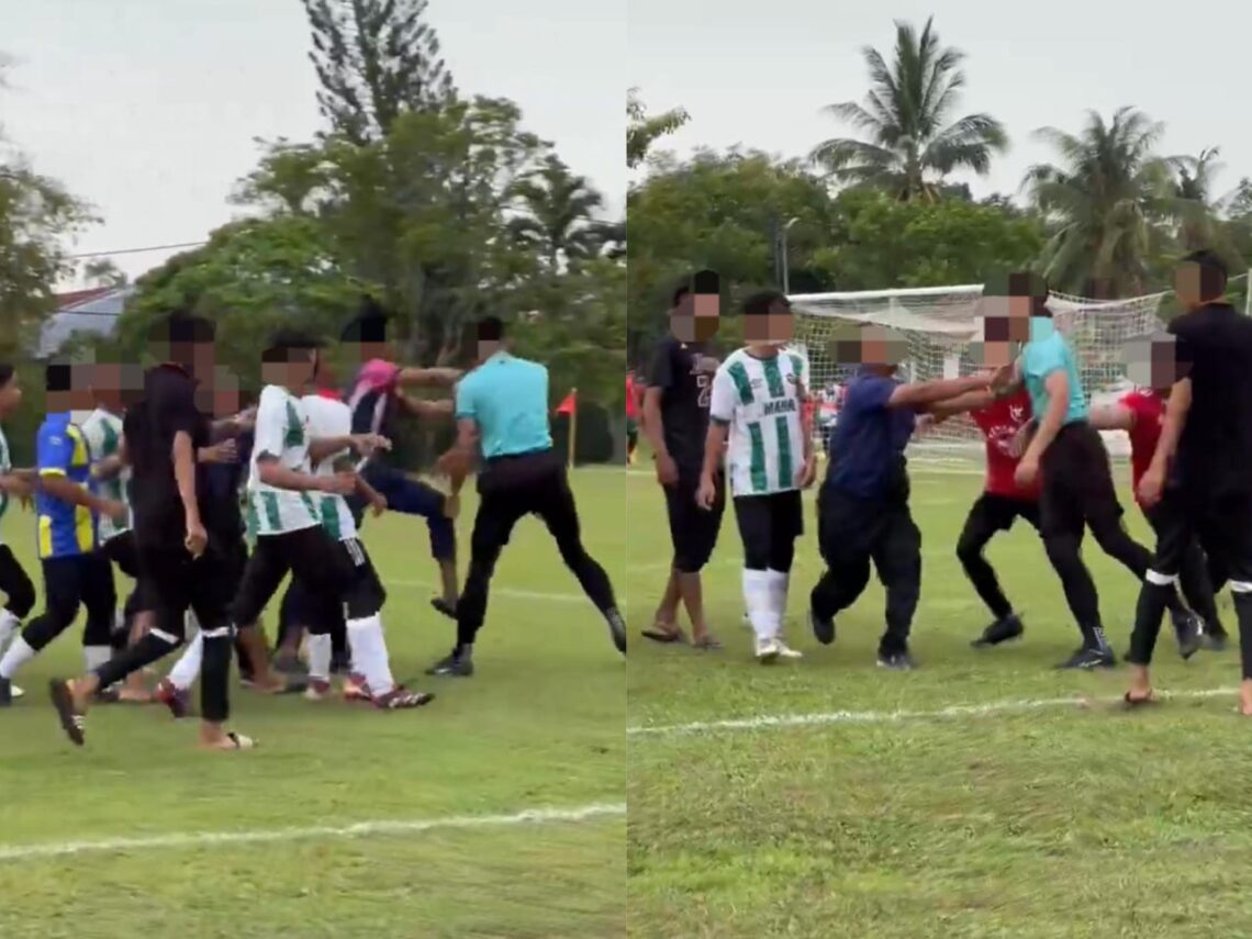 [VIDEO] Budak sekolah cuba belasah pengadil bola sepak - Kosmo Digital