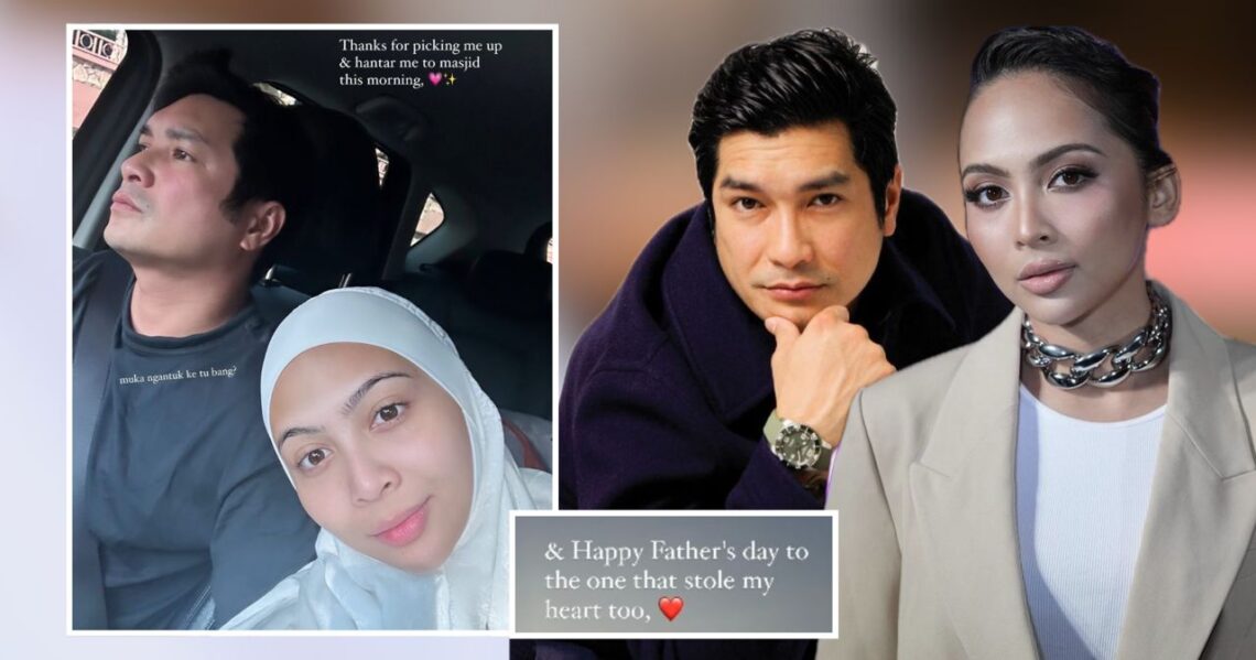 Keith Foo temani Riena Diana solat raya pula - Kosmo Digital