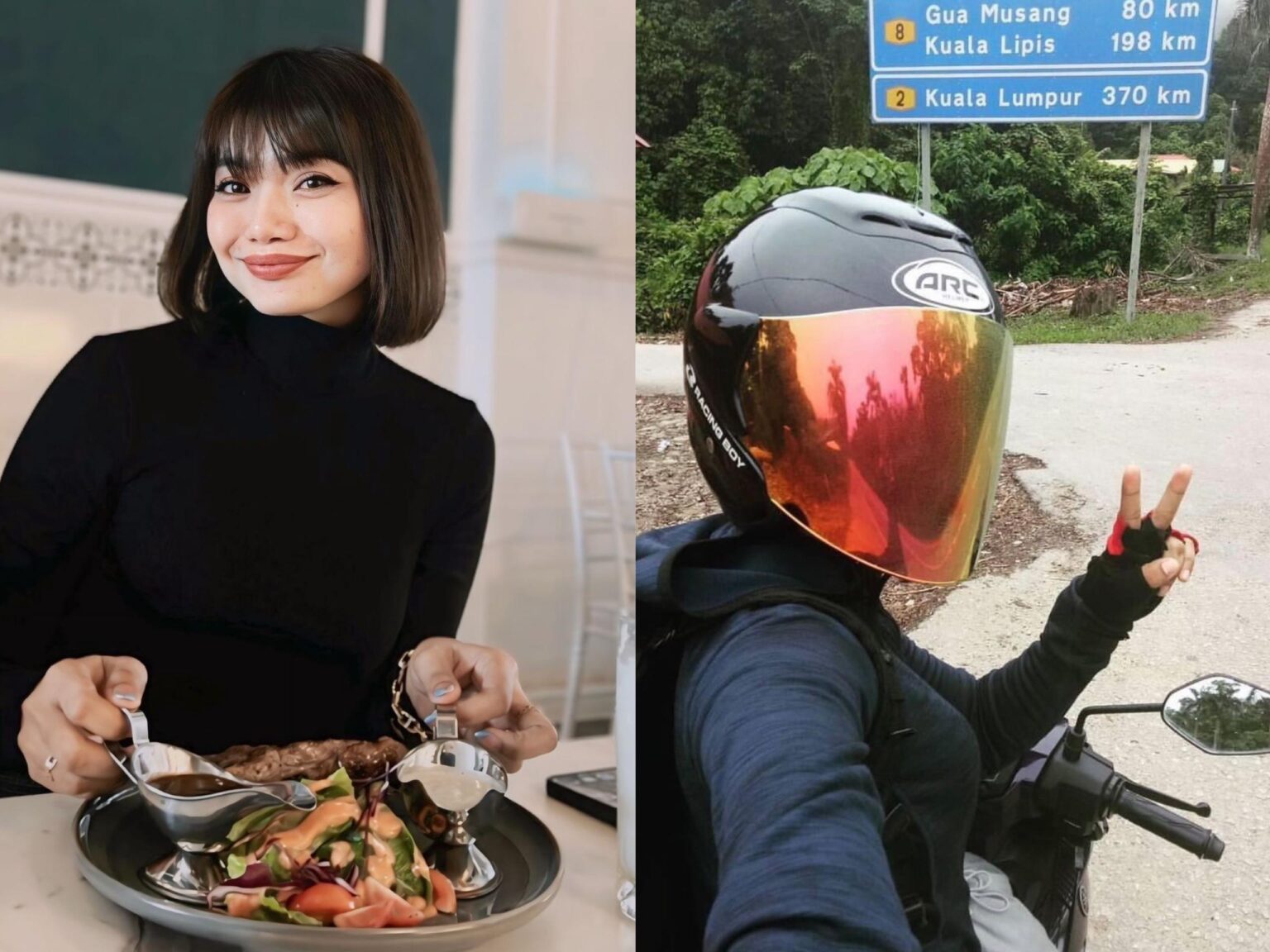 Ramai tak percaya gadis cantik balik Kelantan naik motosikal - Kosmo Digital