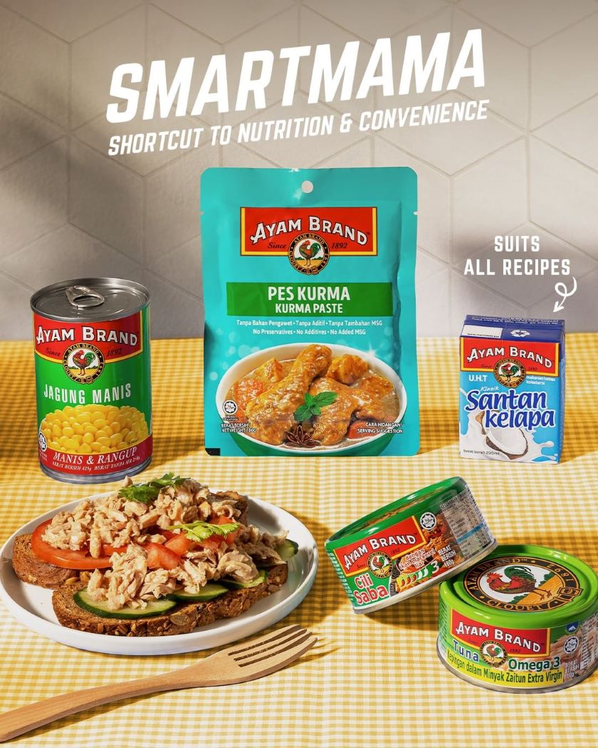 Kenikmatan Omega-3 bersama sardin & mackerel Ayam Brand - Kosmo Digital